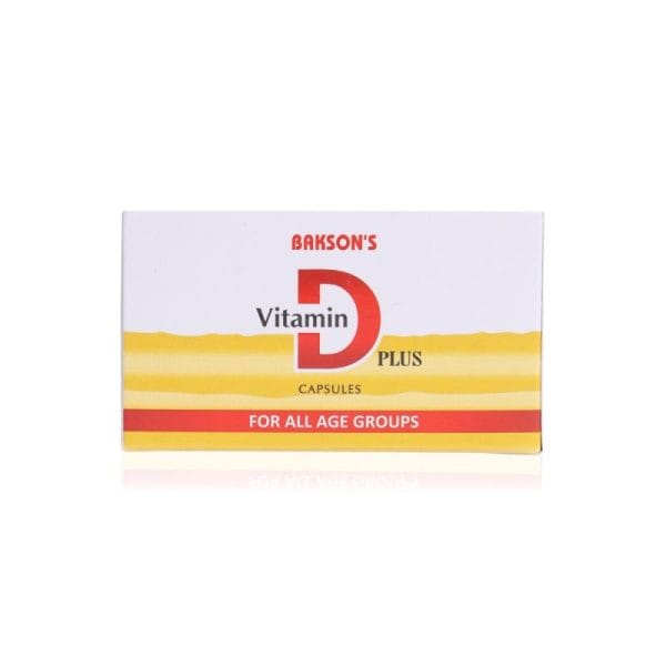 BAKSON VITAMIN D PLUS-50 CAPSULES – Dr Homoeo Pharmacy