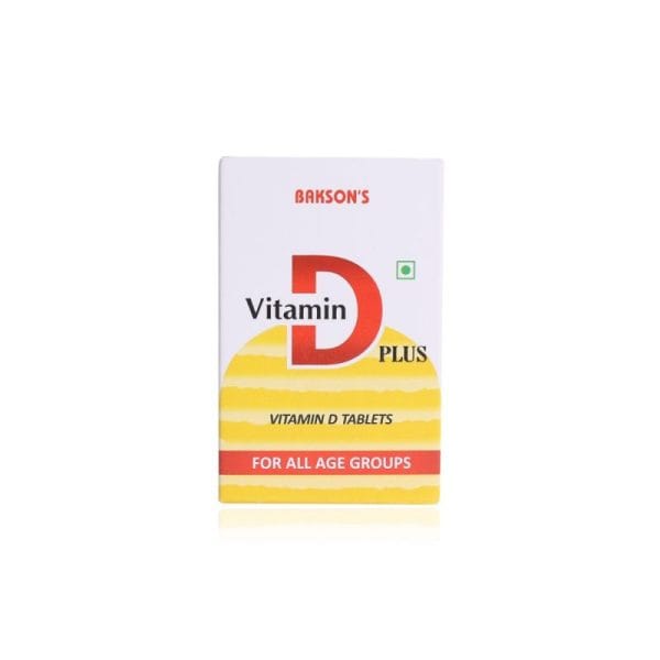 BAKSON VITAMIN D PLUS TABLETS – Dr Homoeo Pharmacy