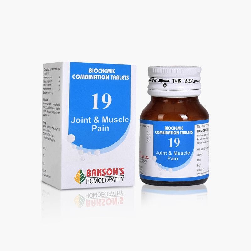 BAKSON BCT # 19 (JOINT & MUSCLE PAIN) – Dr Homoeo Pharmacy