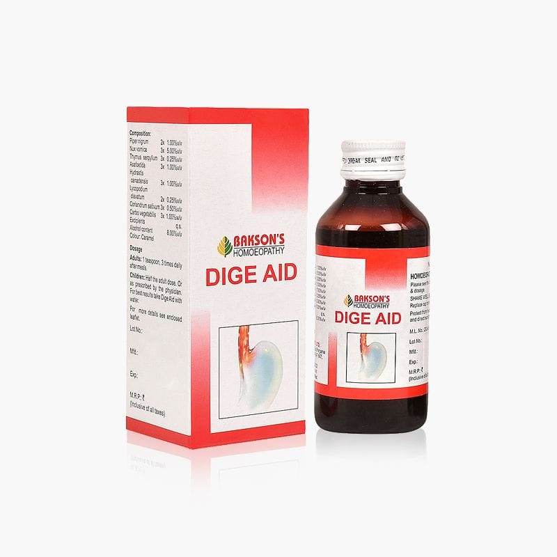 BAKSON DIGE AID SYRUP – Dr Homoeo Pharmacy