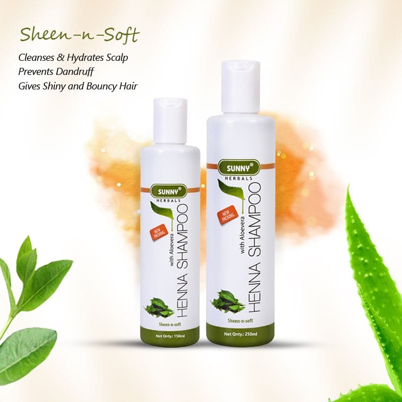 Bakson Sunny Henna Shampoo with Aloe Vera – Dr Homoeo Pharmacy
