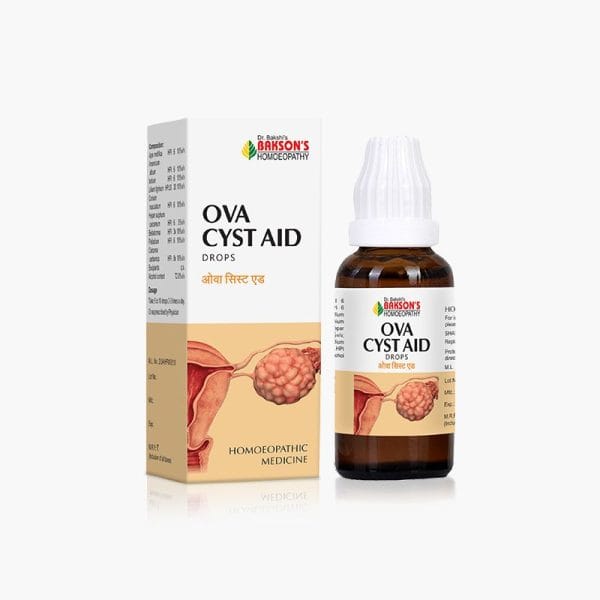 BAKSON OVA CYST AID DROPS – Dr Homoeo Pharmacy